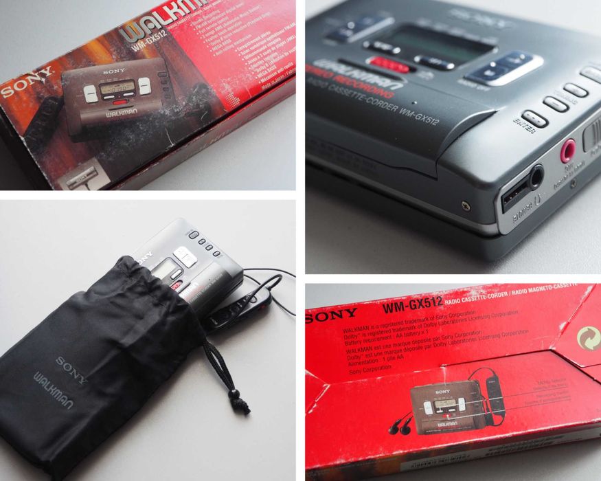 Кассетный плеер Sony Walkman WM-GX 512 - Магнитолы Алматы на Olx