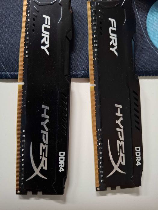 Комплект RAM памет HyperX Fury 8GB (2x4GB) DDR4 2133MHz гр. Пловдив Въстанически • OLX.bg
