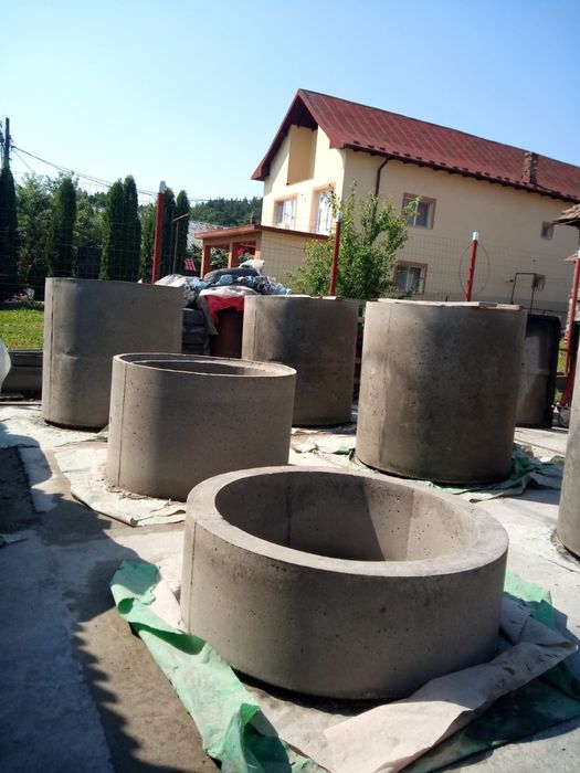 Tuburi și capace din beton armat pentru fose, fântâni și podețe ...
