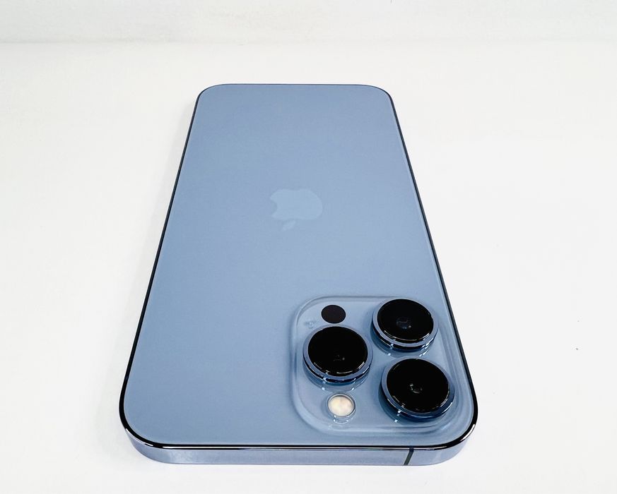 Apple iPhone 13 Pro Max 128GB Sierra Blue 99% Батерия! Гаранция! гр ...