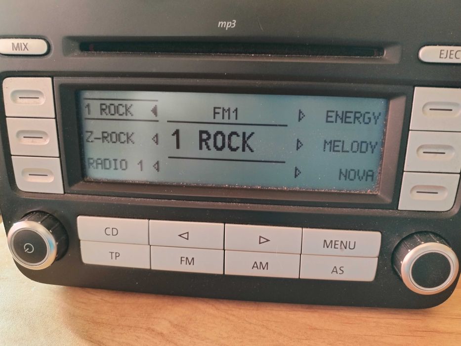 Оригинална медия за Фолксваген VW RCD300 комплект с дигитален чейнджър ...