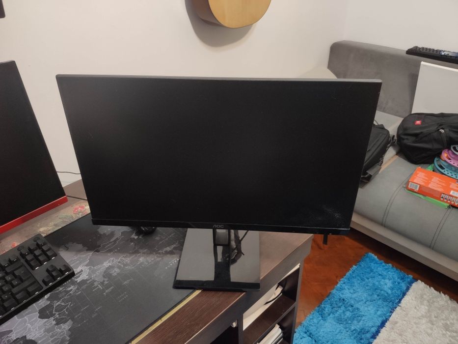 Monitor LED AOC Gaming 24V2Q 23.8 inch 5 ms BlackFreeSync 75Hz - 24V2Q ...