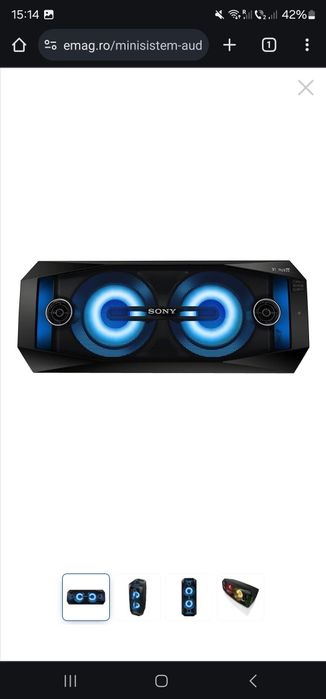 Boxa 500w Wireless Hi-Fi System with Bluetooth Botosani • OLX.ro