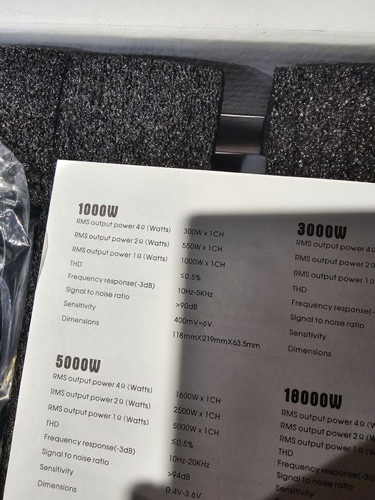 Statie amplificator auto Thor 2000w Iasi • OLX.ro