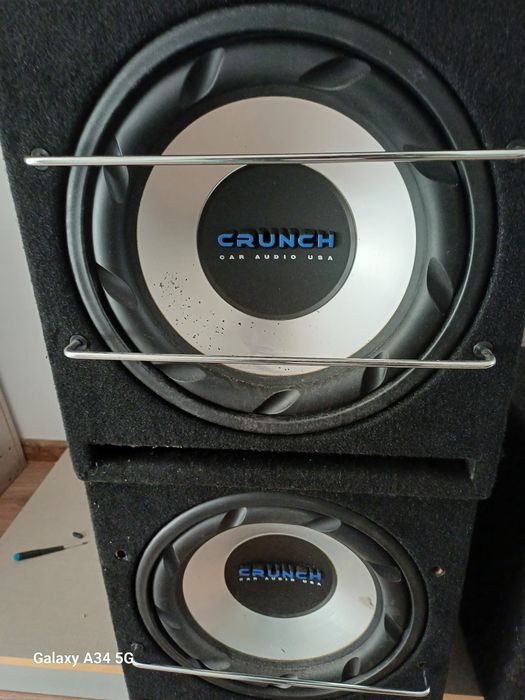 Subwoofer auto Crunch crb350 pret uri fixe Bucuresti Sectorul 2 • OLX.ro