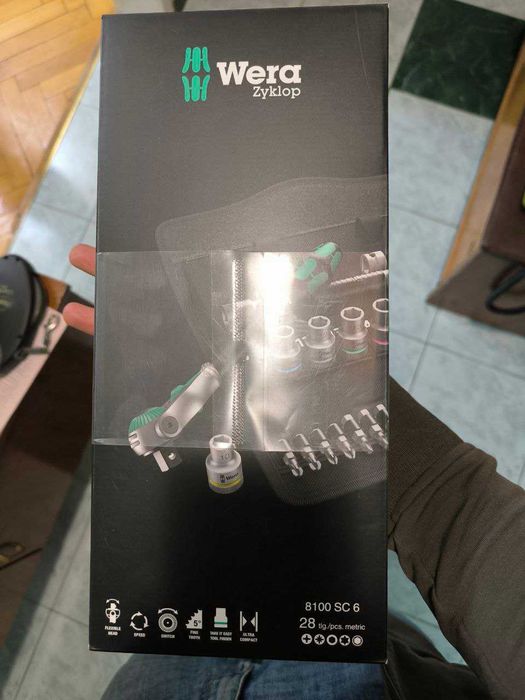 Тресчотка WERA Zyklop 8100 SC 6 гр. София Дианабад • OLX.bg