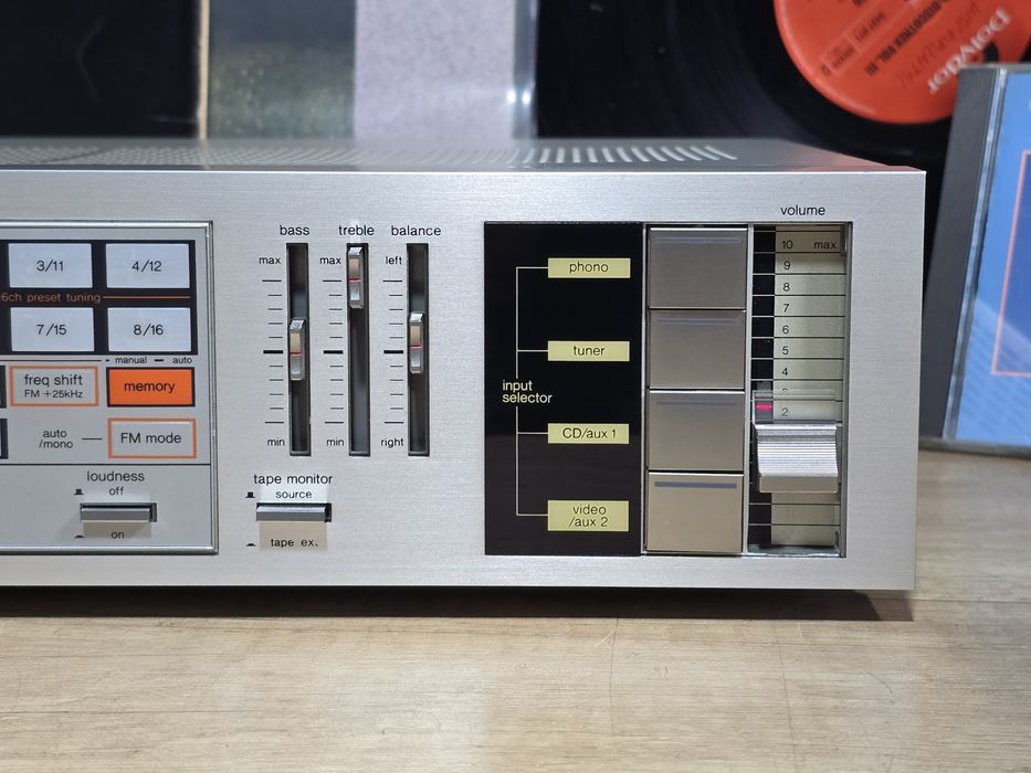 Receiver TECHNICS SA-350, argintiu, vintage hifi retro Suceava • OLX.ro