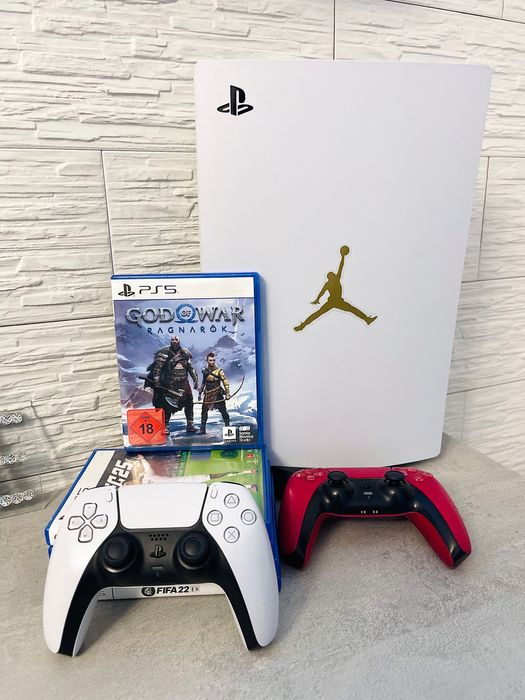 Playstation 5 disc edition 1tb ps5 plus 2. controller Hunedoara • OLX.ro