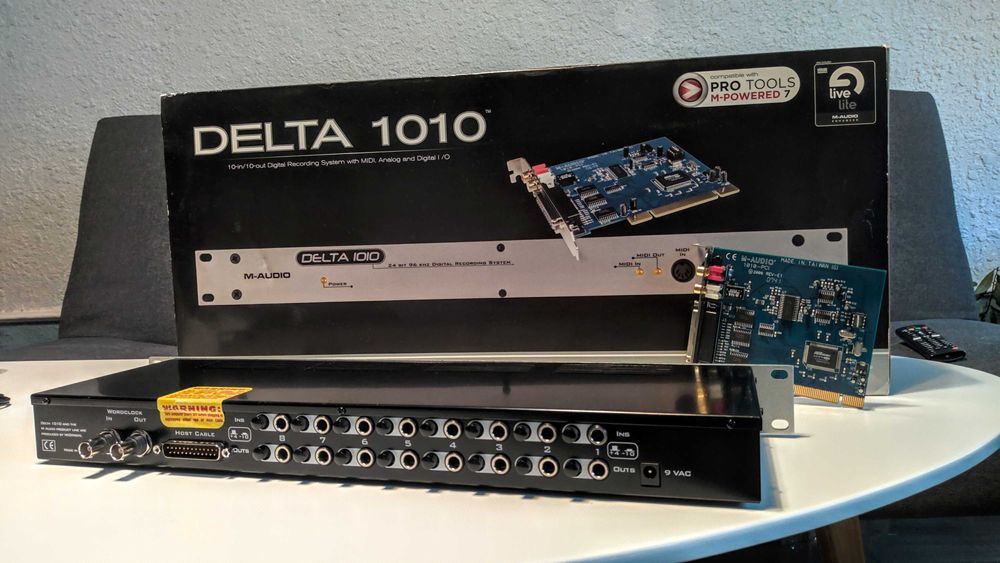 Професионална Студийна Звукова Карта M-audio Delta 1010 гр. София Гоце ...