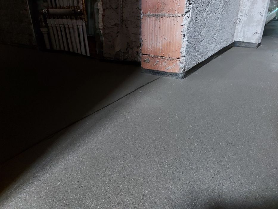 Șapă mecanizată și elicopterizată, Șapă ușoară, flotanta, pardoseală ...