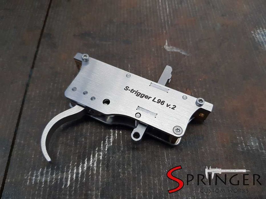 Mauser L96 V.2 (TRAGACI METAL) MODIFICAT 4.5 J - Pusca Airsoft Cu Arc ...