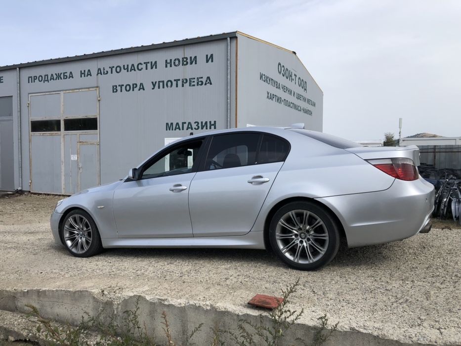 Bmw e60 535d 272hp M-PACK na chasti ( бмв е60 535д 272коня пълен М-пак ...