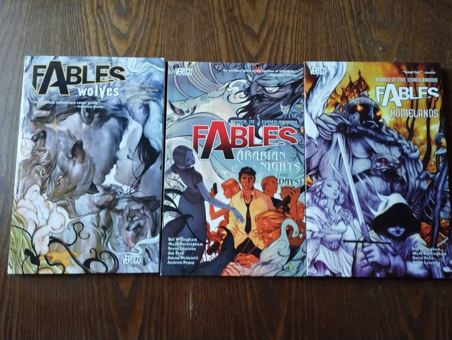 Колекционерски комикси Fables гр. Пазарджик Моста на Лютата • OLX.bg