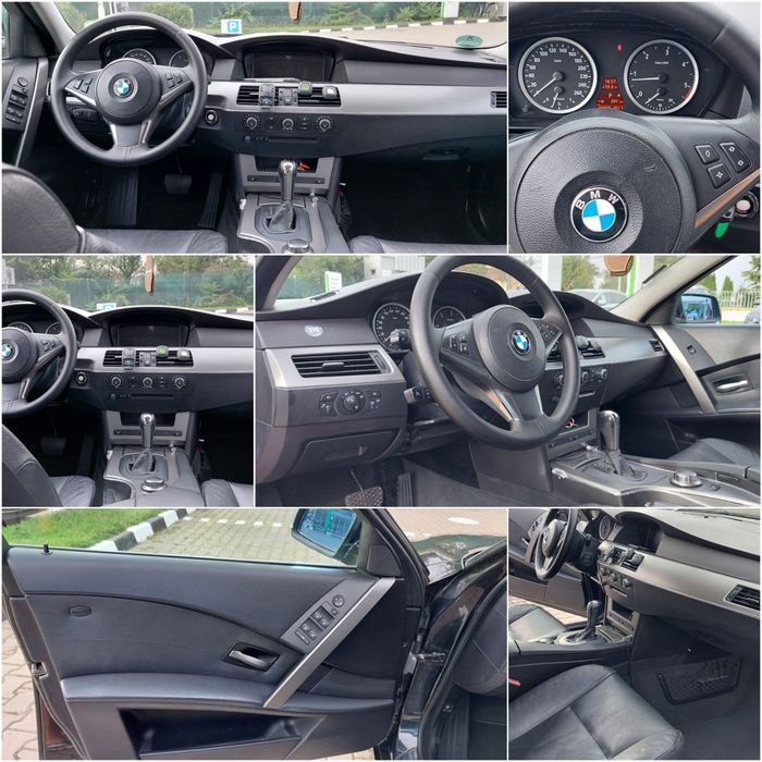 Bmw 520 163 CP Piele Automat Bacau • OLX.ro