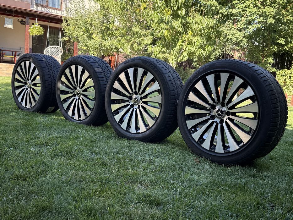 Jante mercedes anvelope iarna 2 latimi 275x40 18 /245x45 18 Dumbravita ...