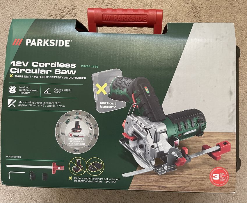 Fierăstrău circular Parkside 12v Braila • OLX.ro