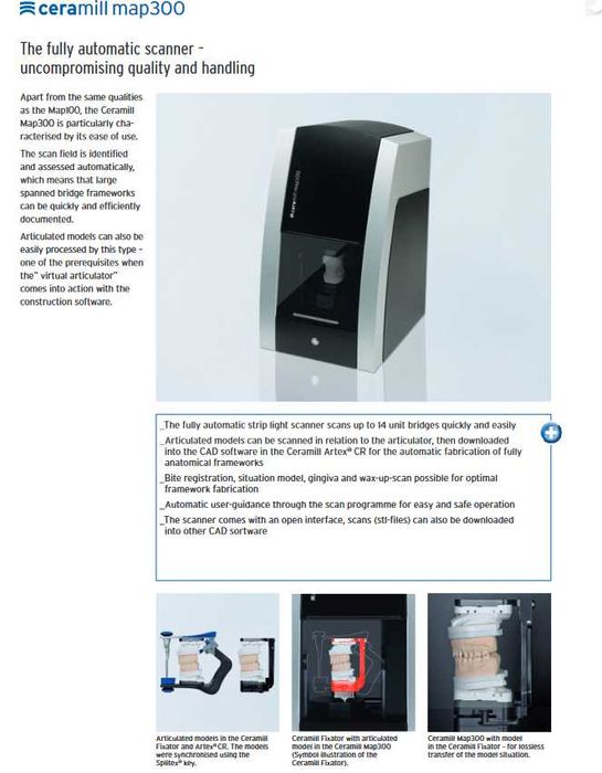 Scaner scanner 3d CERAMILL MAP300 Oradea • OLX.ro