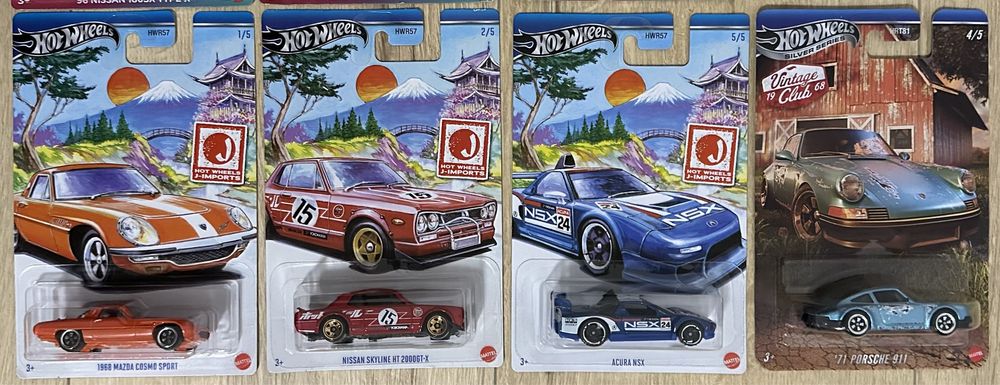 Hot wheels Porsche JDM Acura Nissan Toyota Chase Treasure Hunt Error гр ...