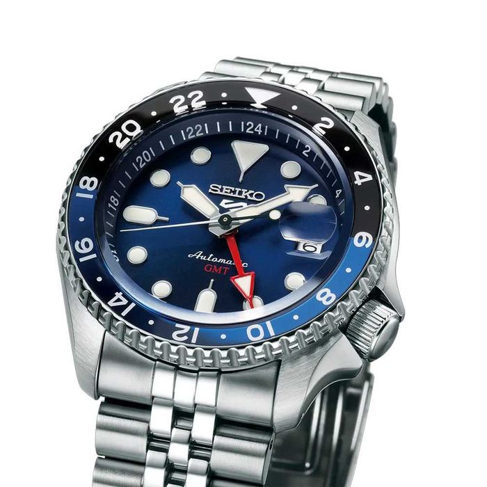 Ceas Seiko 5 Sports Blueberry GMT SKX Re-Interpretation SSK003K1 ...