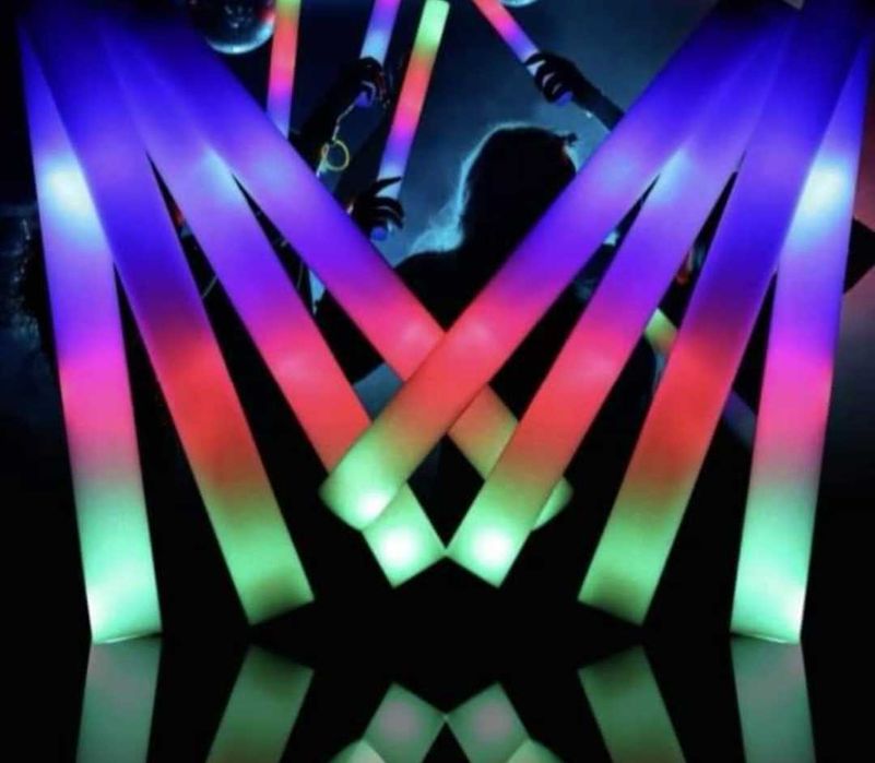 Baghete LED luminoase și OCHELARI pentru petreceri, nunti, majorate ...