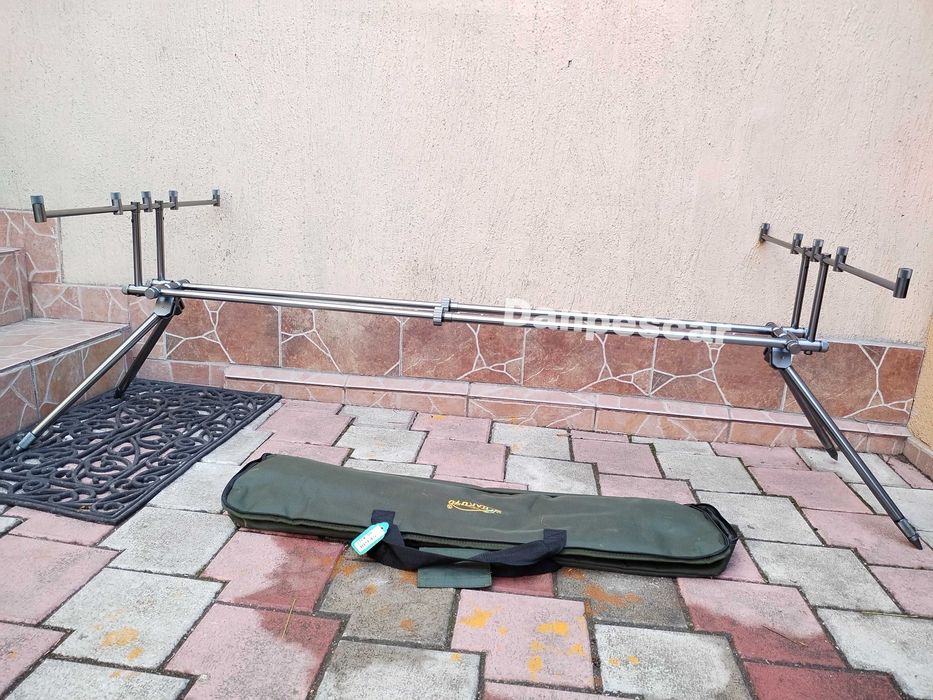 Rod pod Quad Pod HAKUYO Full metal silver cu 3 sau 4 posturi model 145 ...