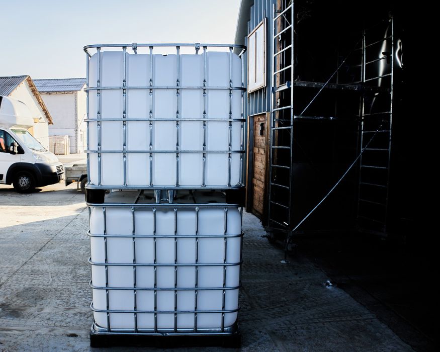 Bidoane 1000 L/ IBC / Factura /Recipiente/ Livrare/ Stoc 500 buc Ludus ...