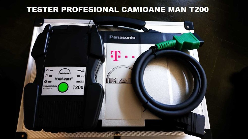 MAN Tester profesional Original camioane Man Cats II T200 Bosch Craiova ...