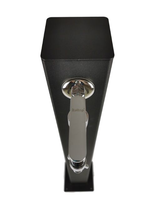 Cismea moderna pentru gradina, Otel Vopsit Electrostatic, 100x10x10 cm ...