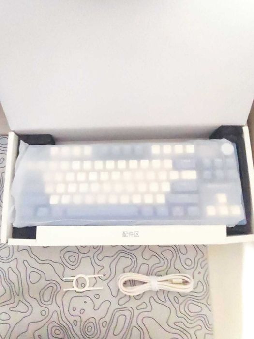 LANGTU LT-84 RGB TRI-MODE Mechanical Gaming Keyboard Led Display ...