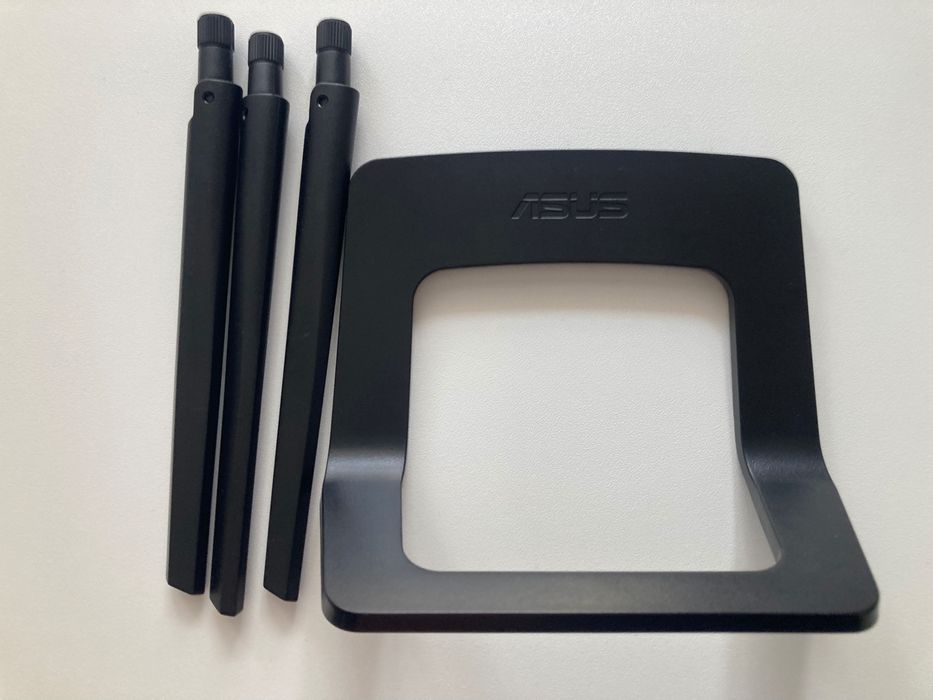 Router wireless ASUS RT-AC66R 802.11AC Black Diamond Gigabit Dual-Band ...