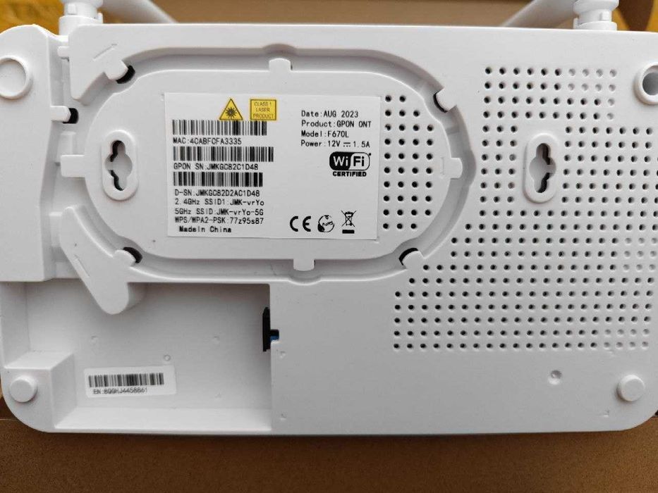 ZTE F670L двух диапазонный GPON ROUTER 2.4Ghz+5Ghz: 32 у.е ...