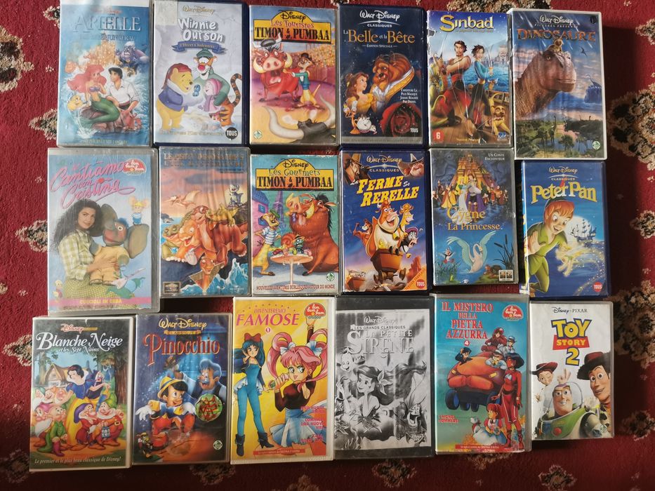 Casete video VHS Desene animate Bucuresti Sectorul 6 • OLX.ro