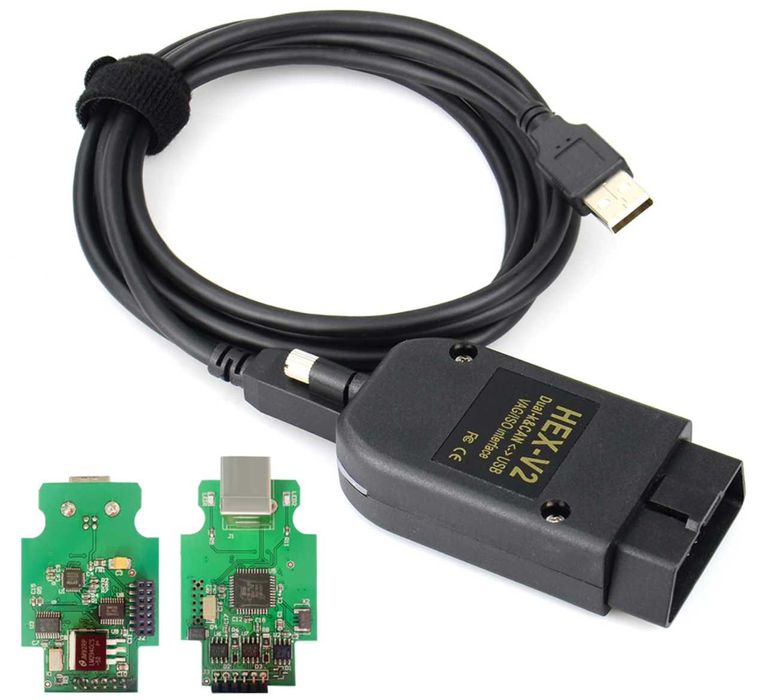 Tester / Diagnoza Auto VCDS Hex V2 VAG COM 23.3 / VW AUDI Skoda NOU ...