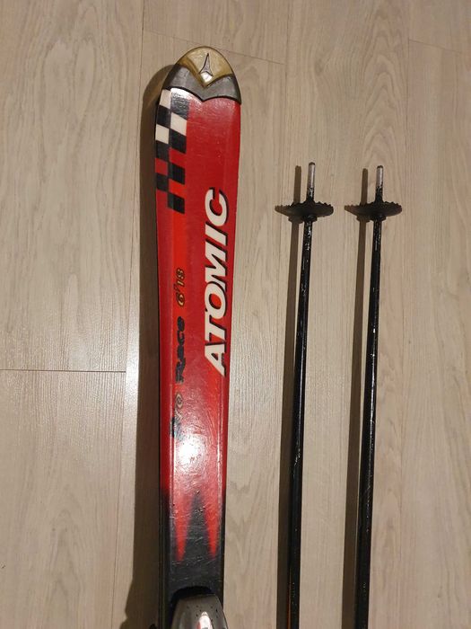 Schiuri ATOMIC 140cm+ bete ATOMIC 115cm, 129lei Brasov • OLX.ro