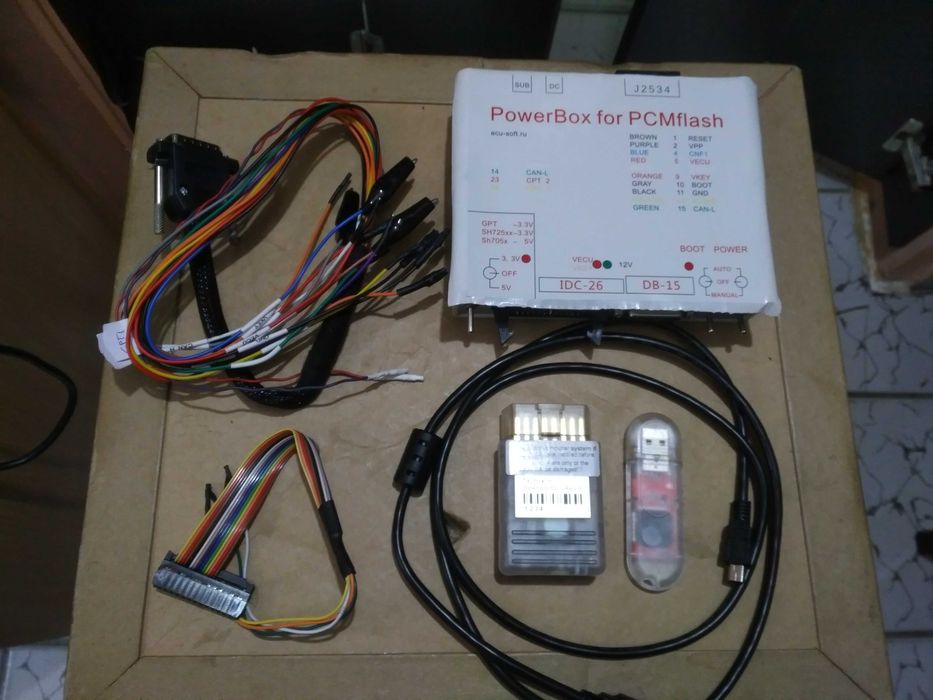 POWERBOX pt PcmTuner 1.2.5 PcmFlash 1.2.0 Tactrix Openport OBD BOOT ...