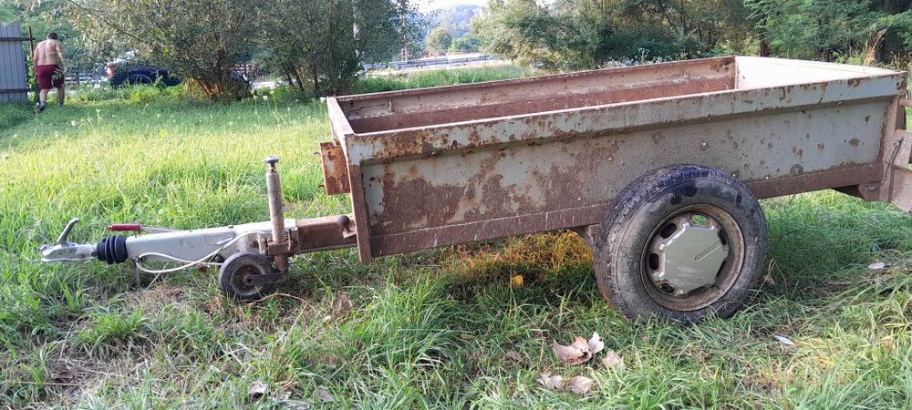Vând remorca auto foarte rezistenta import Germania Cernelele • OLX.ro