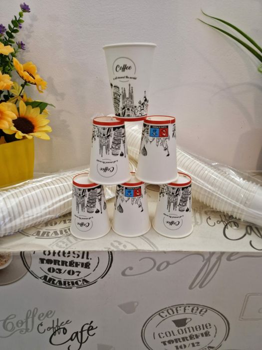 Pahare 6,7,8,12 oz, zahar plic(4g), capace, la cele mai mici preturi ...