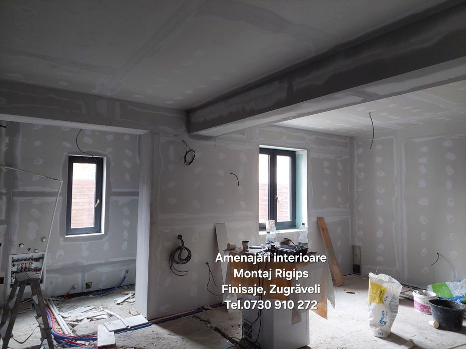 Amenajări Renovări / Rigips Gletuit Zugrav eli Constanta • OLX.ro