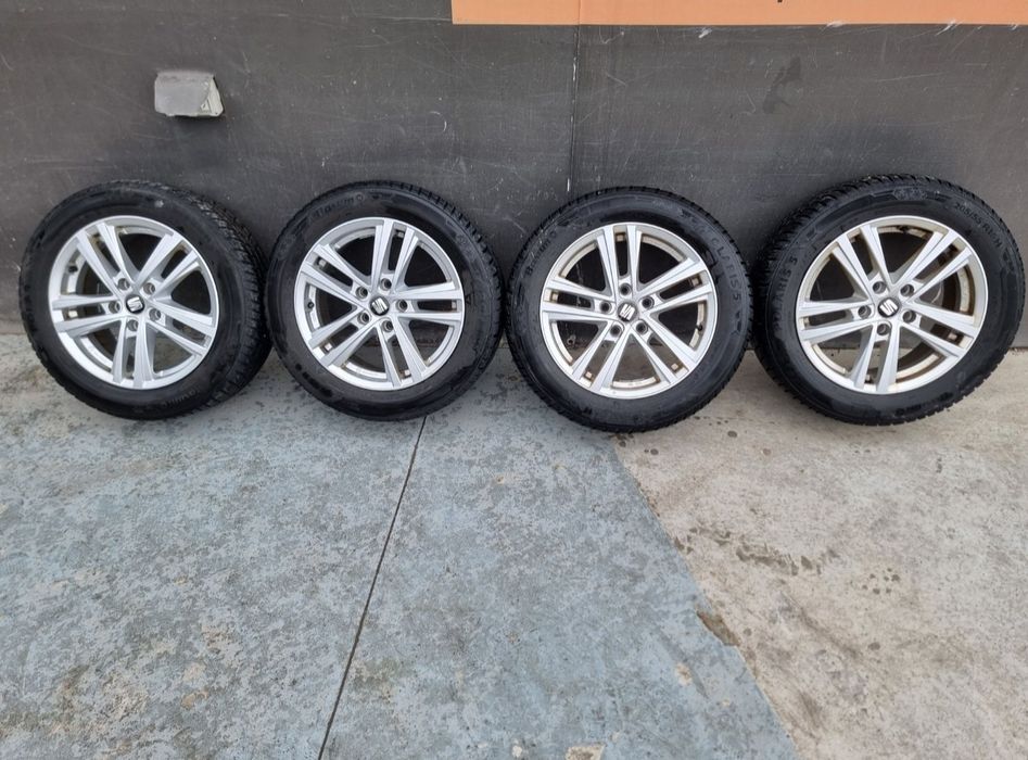 Vand set complet Jante Aliaj IARNA 205 55 R16 Seat/Skoda/VW/Audi (2021 Bucuresti Sectorul 3 • OLX.ro