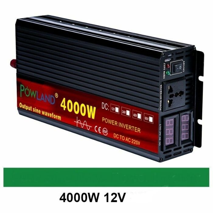 INVERTOR 4000W sinusoida pura, 12V Hunedoara • OLX.ro