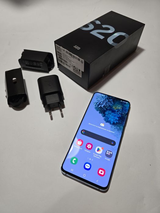 SAMSUNG Galaxy S20 128GB SM-G980F пълен комплект гр. Монтана Младост 2 • OLX.bg