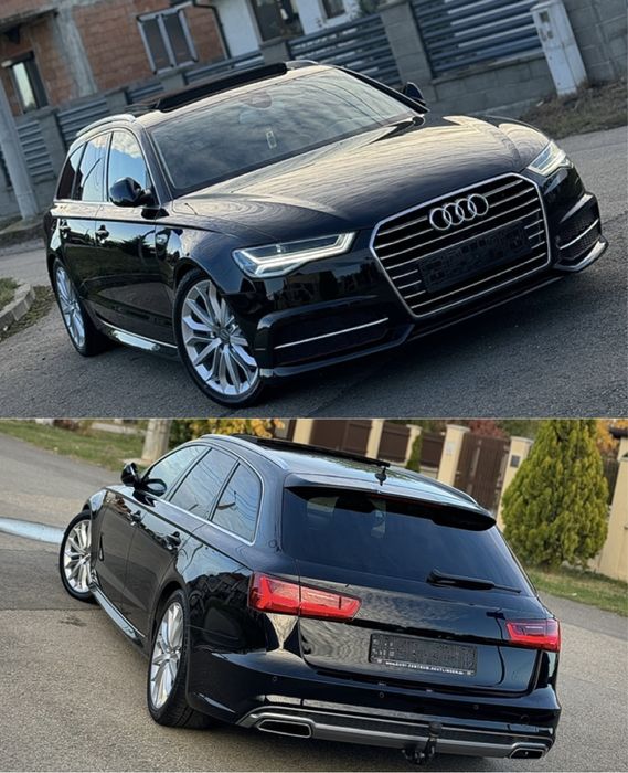 Audi A6 Ultra 2.0TDI 190cai Euro6 S Line Matrix Panoramic Carlig elect ...