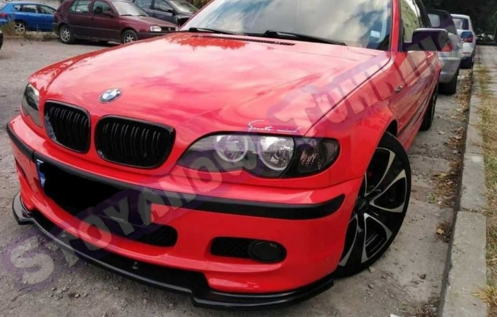 Лип спойлер за Бмв е46 М Техник / Bmw e46 Lip Spoiler M Tech Maxton гр ...