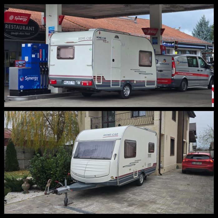 Rulota Home-Car Rally 40 2002 Boiler cort+terasa panoramic Titu • OLX.ro