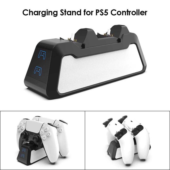 Dock incarcator stand dual USB-C controller maneta PlayStation 5 PS5 ...