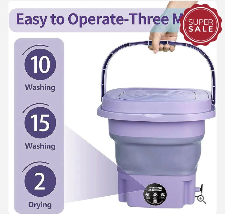 Mini masina de spalat portabila caliate superiaora Nou Sigilata ...