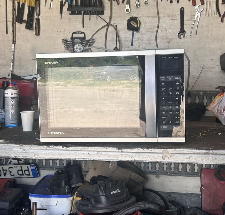 Професионална инверторна комбинирана микровълнова SHARP 30Litres гр. Пловдив Остромила • OLX.bg