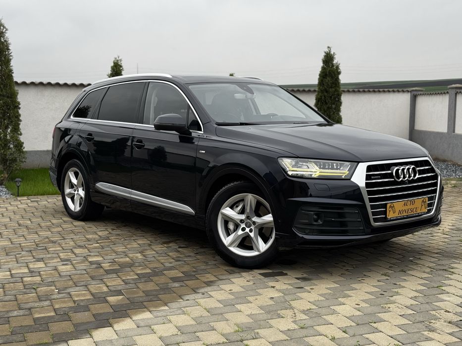 AUDI Q7 2016/Automat/3xSline/7 Locuri/Panoramic/Head-up display/Full Sfantu Ilie • OLX.ro