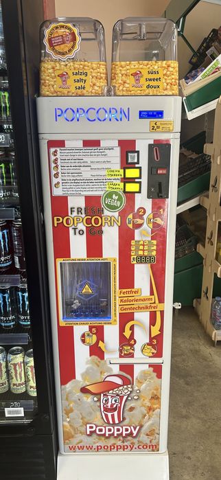 Вендинг машина за пуканки AIR POP GO с. Росен • OLX.bg