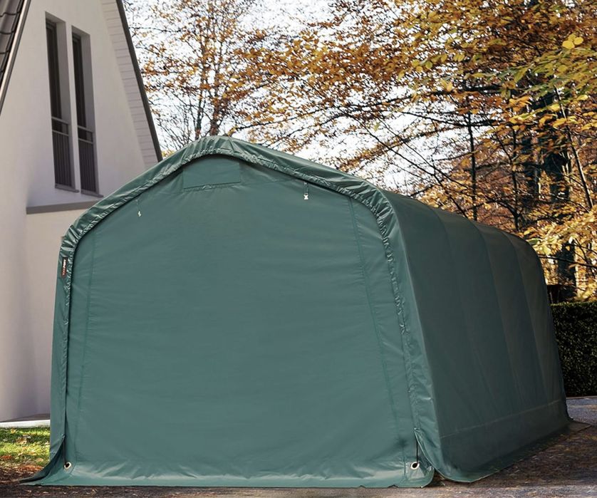 Garaj Auto 3,4 m X 6 m, spațiu de depozitare, cort, semirotund Flamanzi ...